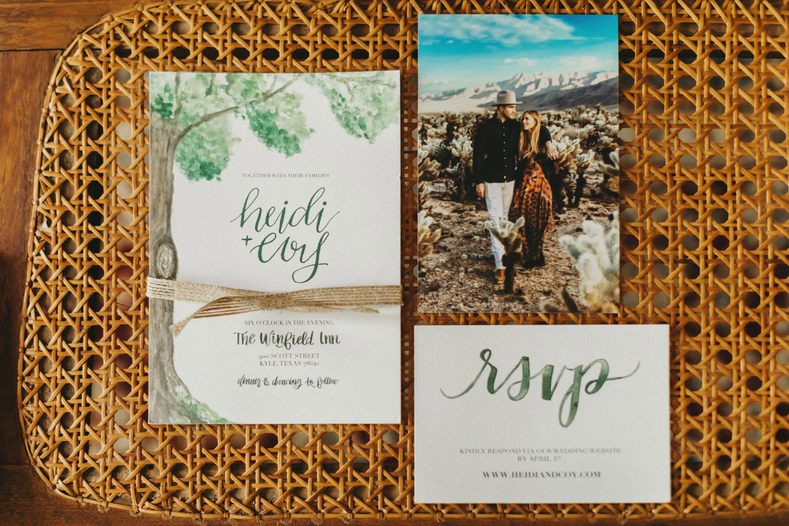 Heidi + Coy . Winfield Inn . Wedding - Austin Wedding Photographers